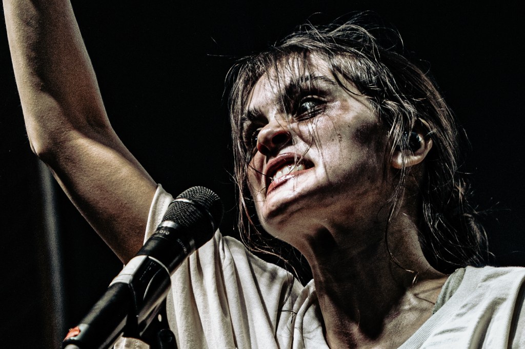 Sofia Isella performs at Academy 2 in Manchester, England
